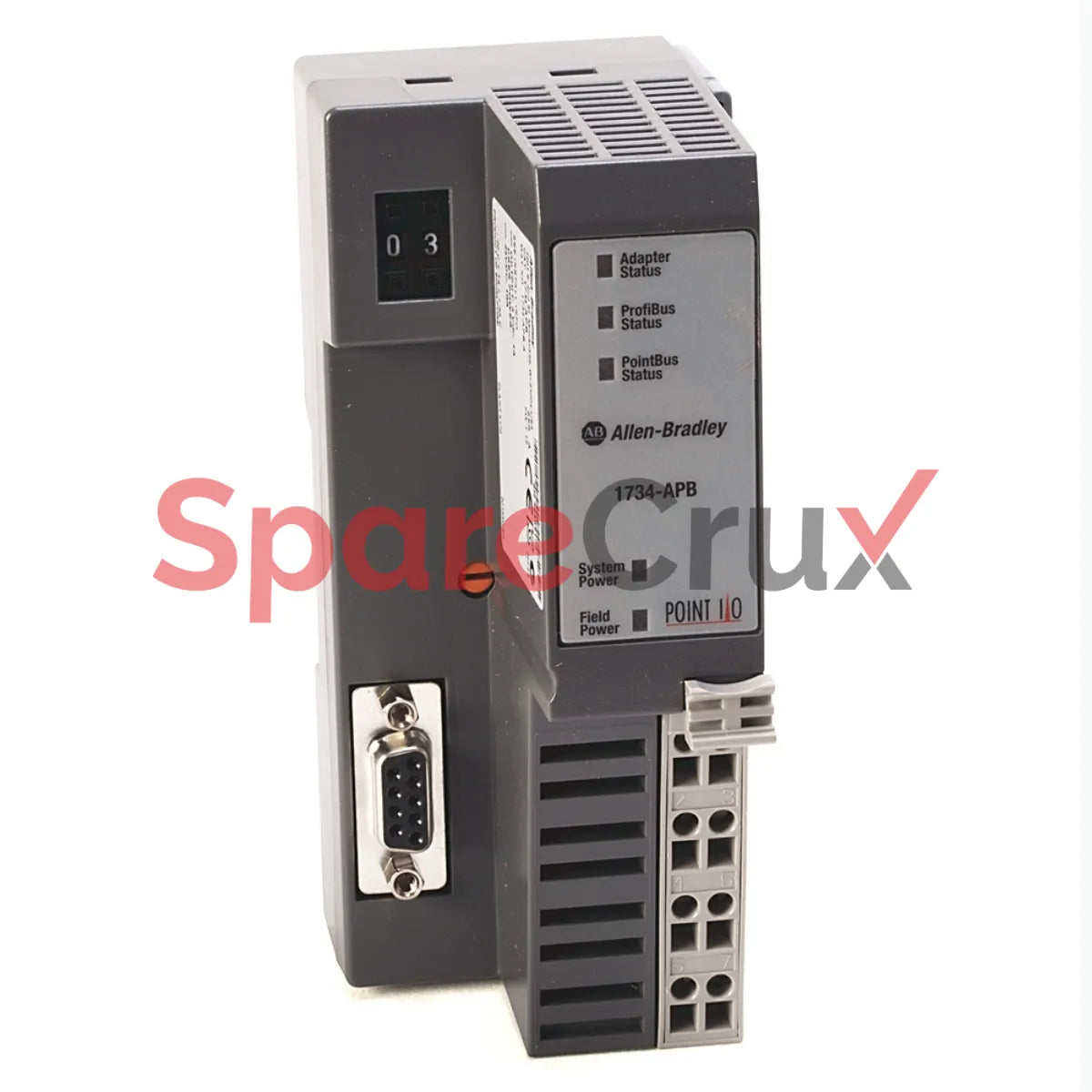 1734-APB | ALLEN BRADLEY | POINT I/O PROFIBUS Adapter Module – SpareCrux