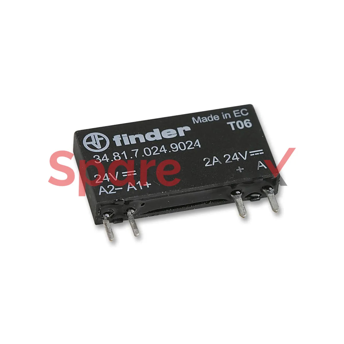 34.81.7.024.9024 | FINDER | Solid State Relay, 34 Series, SPST-NO, 6A ...