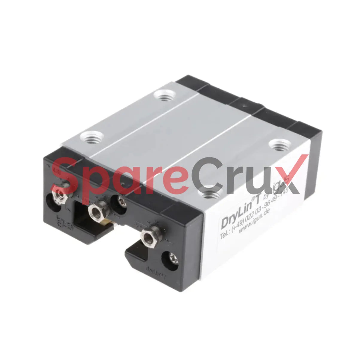 TW-01-25 | IGUS | Linear Guide Carriage T, 34mm Rail Width – SpareCrux
