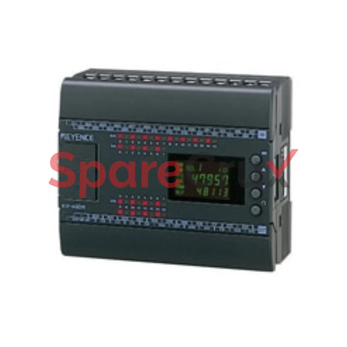 KV-40DR | KEYENCE | Base unit DC type 24 Inputs and 16 Relay Outputs ...