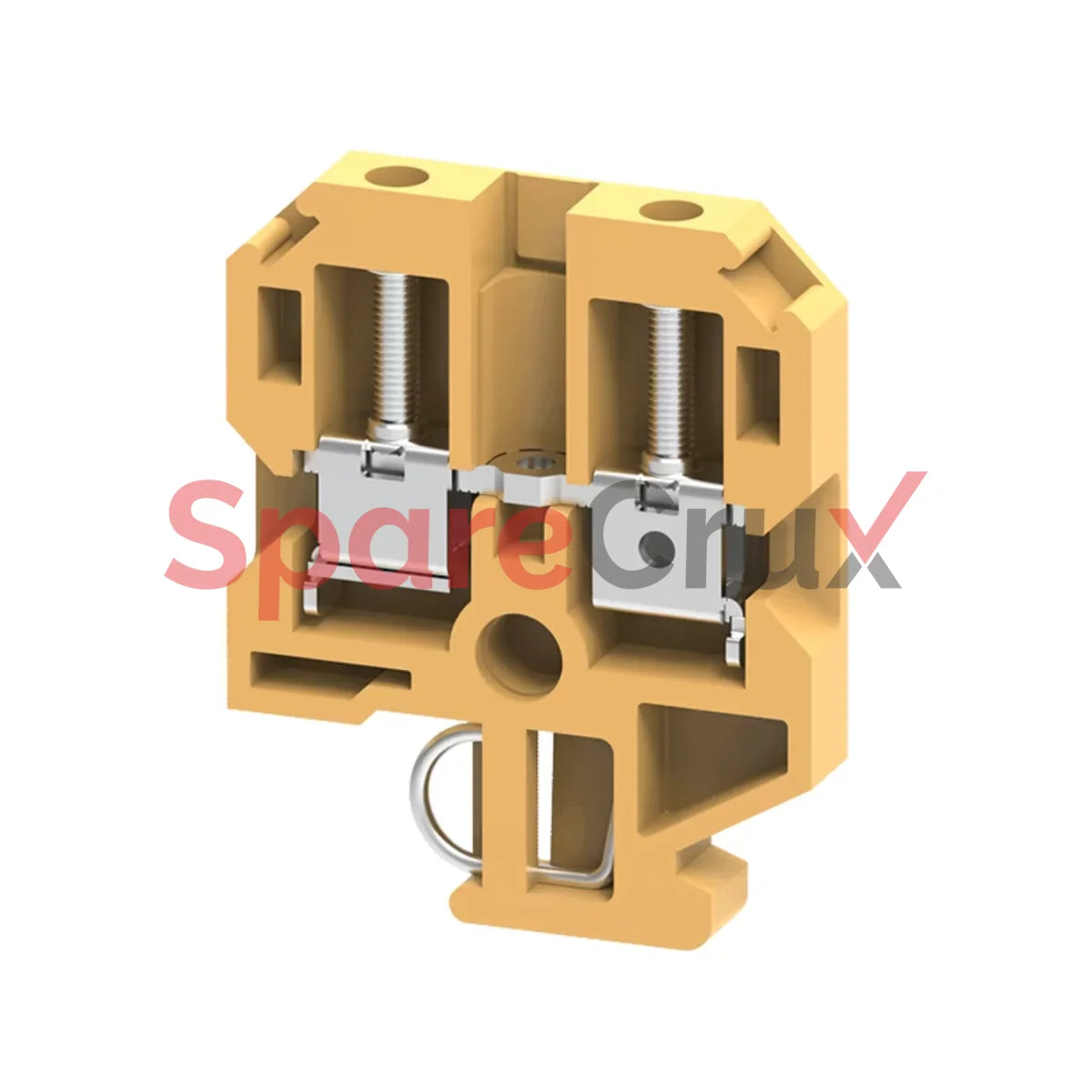 CTS2.5 | CONNECTWELL | 4 sq. mm Feed Through Terminal Block in Khaki/B ...