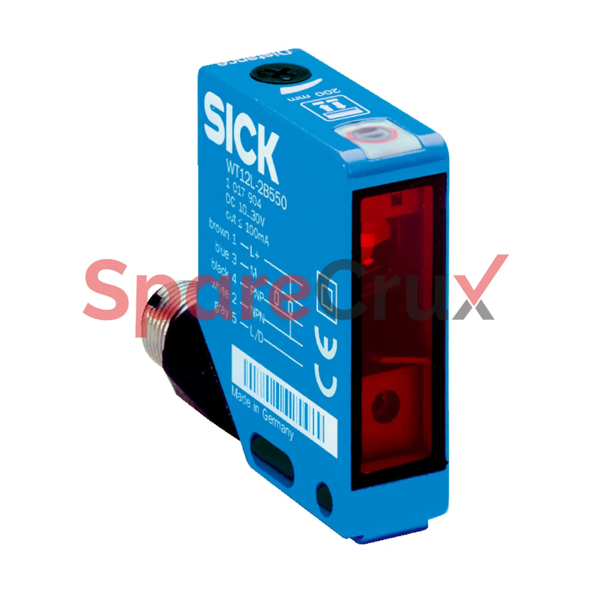 1017904 | SICK SENSORS | WT12L-2B550 Photoelectric Proximity Sensor ...