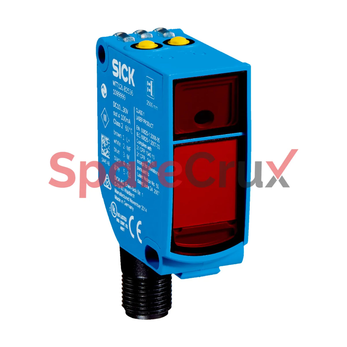 1082477 | SICK SENSORS | WTT12L-A2523 Photoelectric Proximity Sensor ...